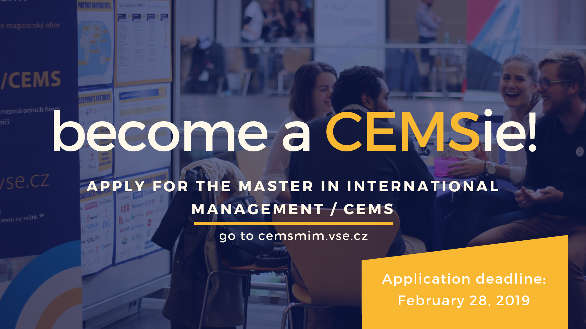 E-application for Master in International Management (CEMS) open till ...